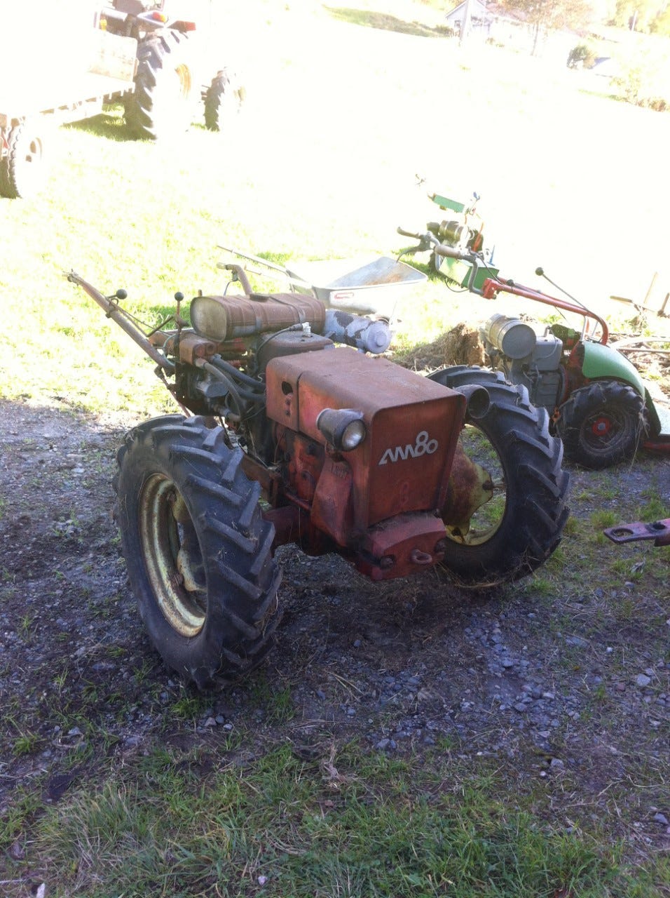 Aebi am 80 tohjulstraktor | FINN torget