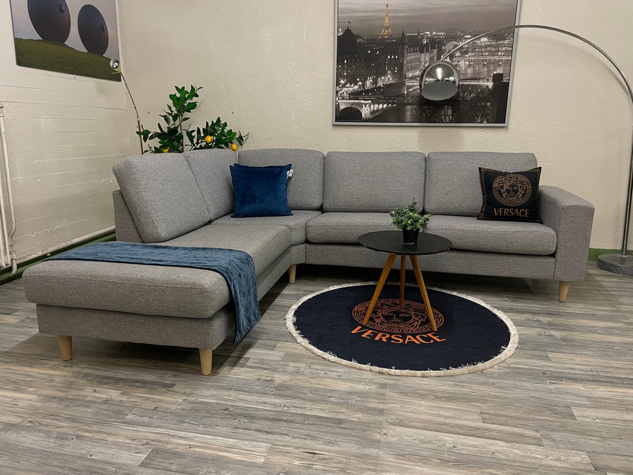 Strøken Hedda design hjørnesofa fra Skeidar - GRATIS LEVERING | FINN-torget