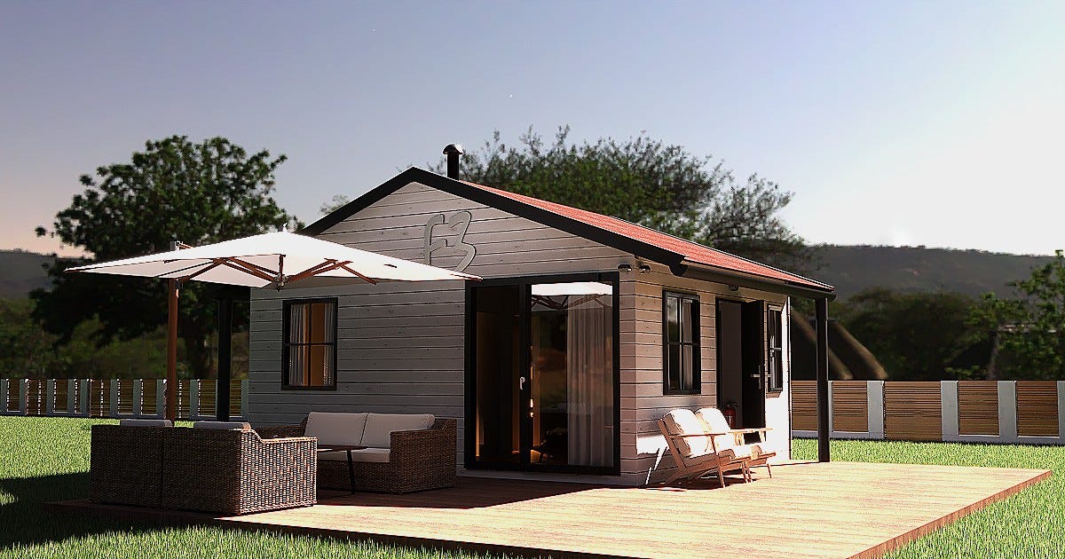 Doffen Smart F3 - Mikrohus | Hytte på 29m²- inkl- mva. frakt og mont ...