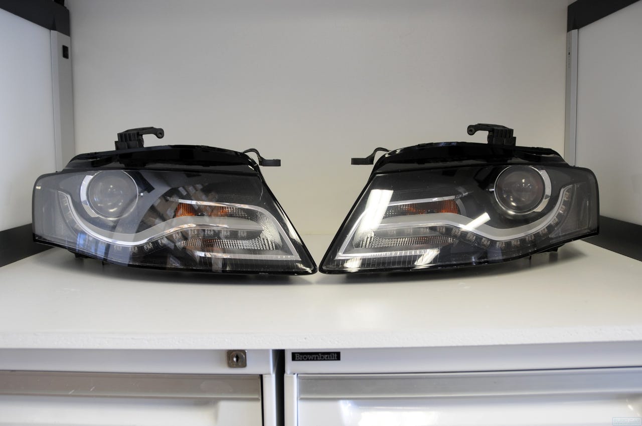Audi A4 B8 Pre-Facelift 2008-2012 frontlykt-glass (Sett) | FINN-torget