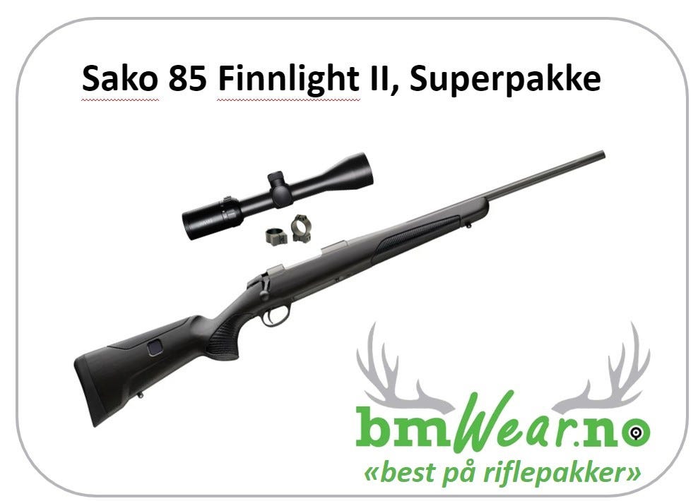 Sako 85 Finnlight II, Riflepakke | FINN torget