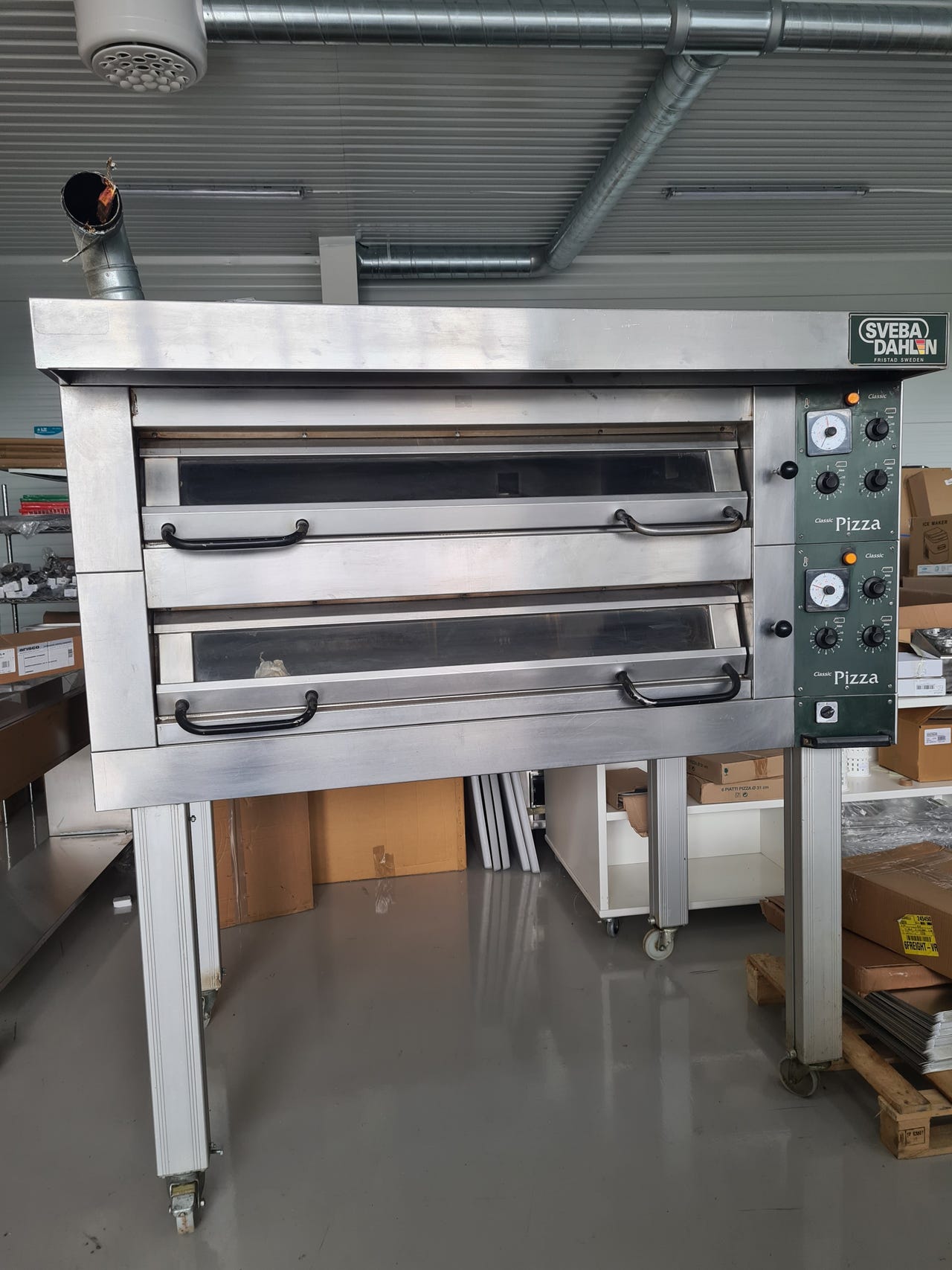 Pizzaovn pizzamaster sveba 6+6 stora Pizzor | FINN-torget