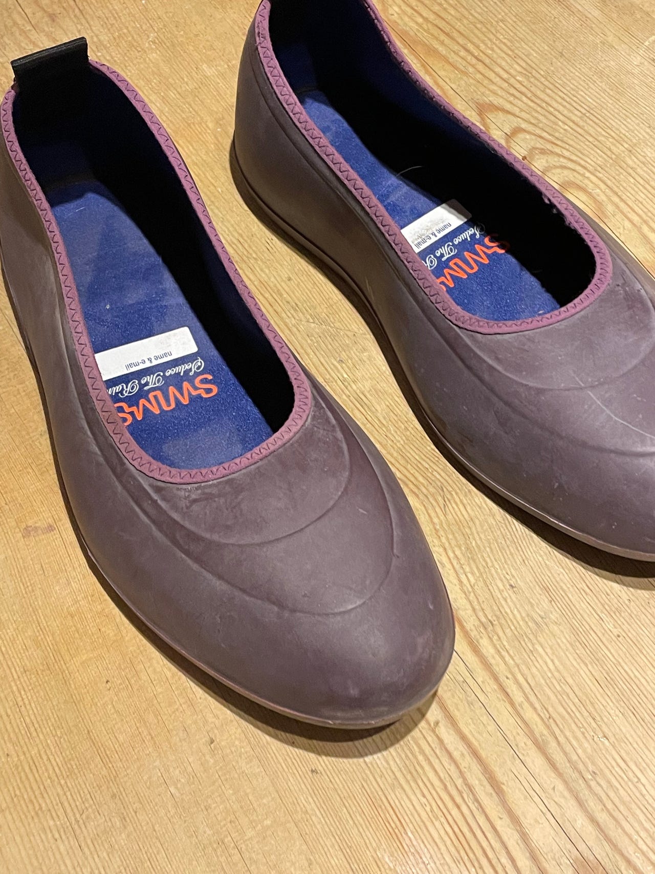 Swims Caloshes men´s large grey second-hand classic overshoe | FINN torget