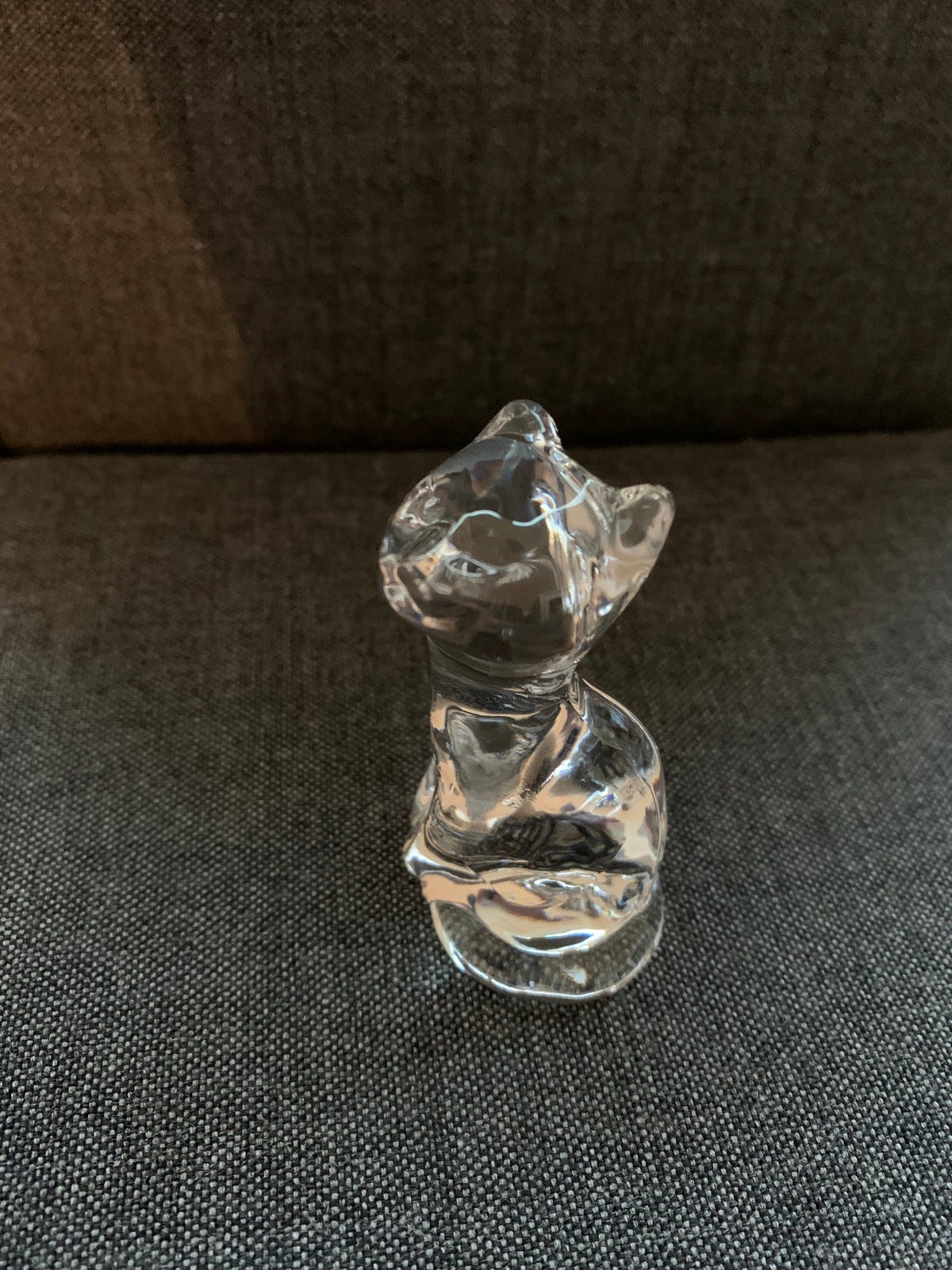 Mini glass katt | FINN-torget