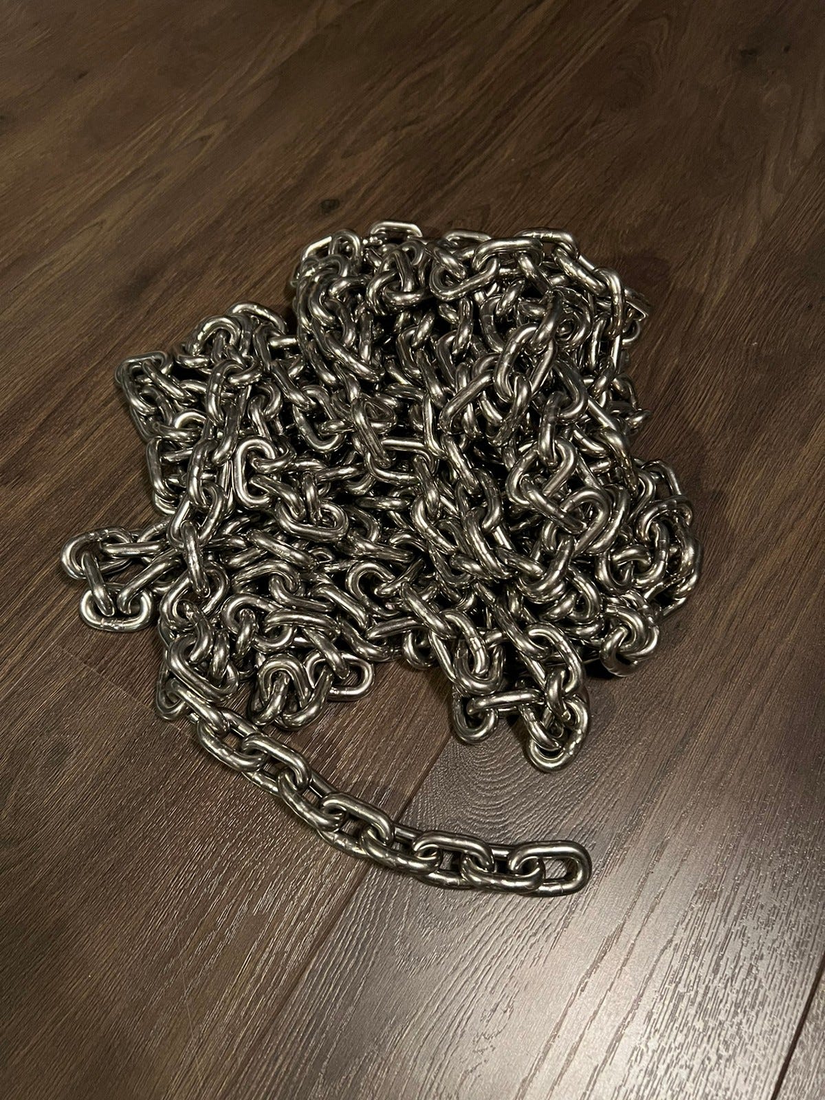 Kjetting, kortlenket, 8mm, rustfri | FINN torget