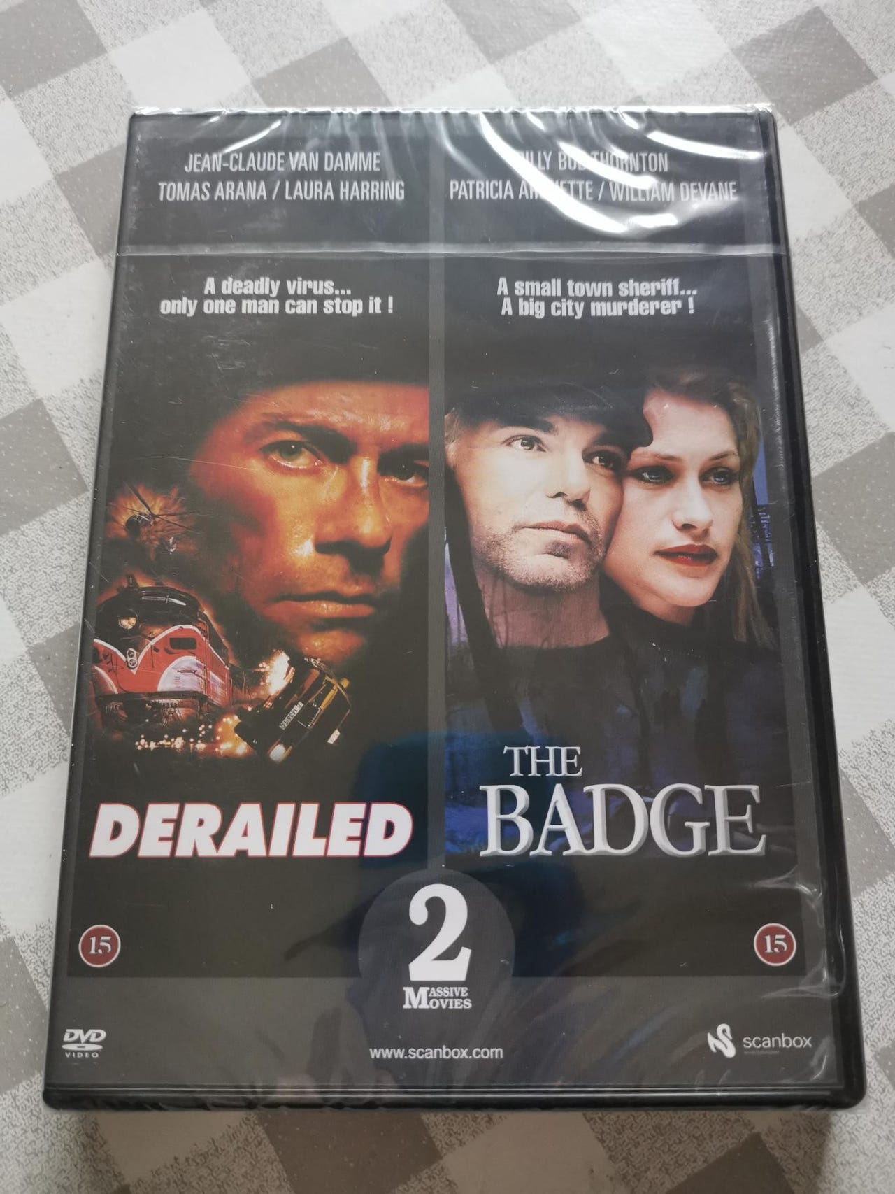 Derailed / The Badge (DVD, i plast, norsk tekst) | FINN-torget