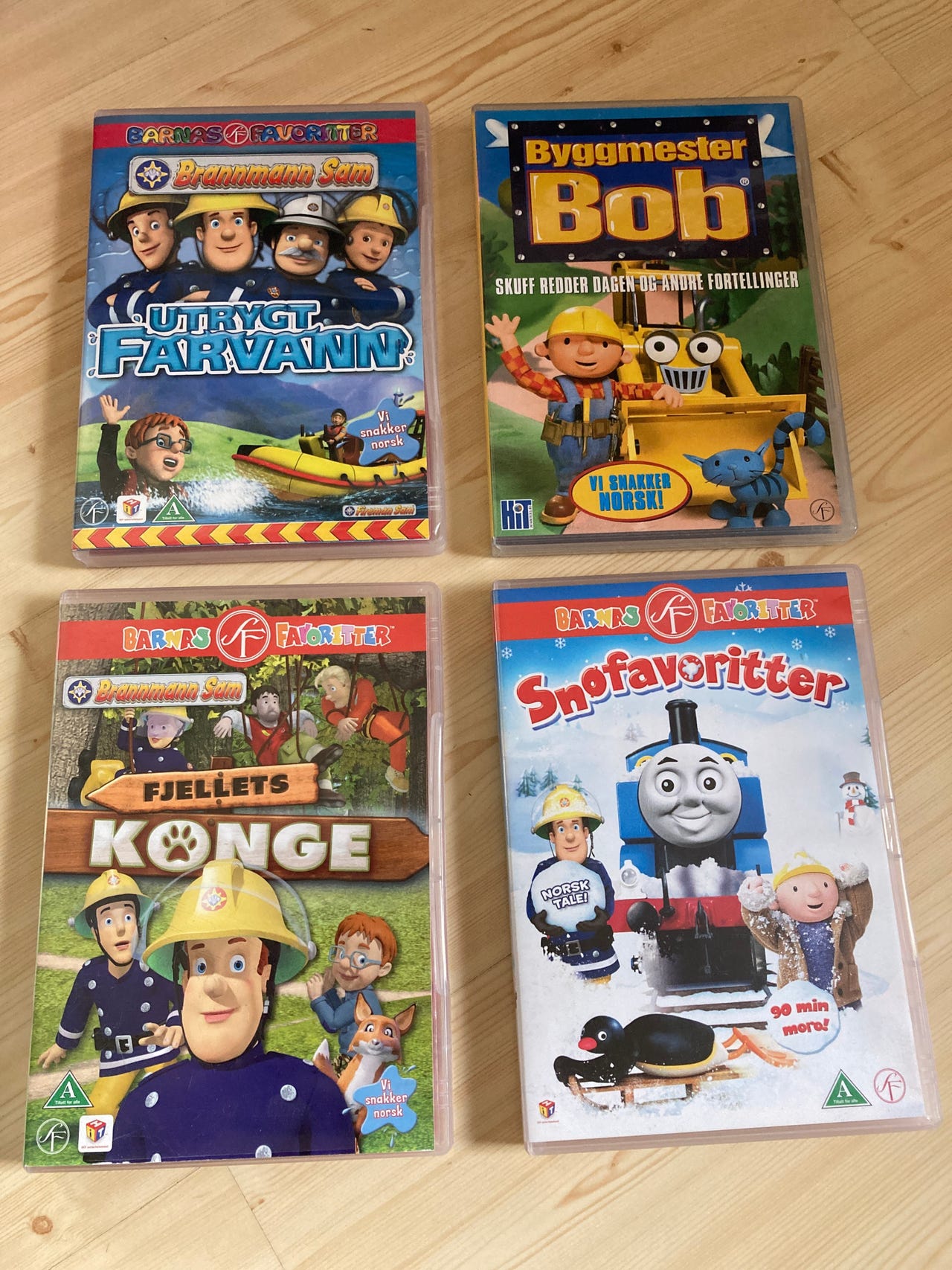 Brannmann sam/byggmester bob dvd | FINN torget