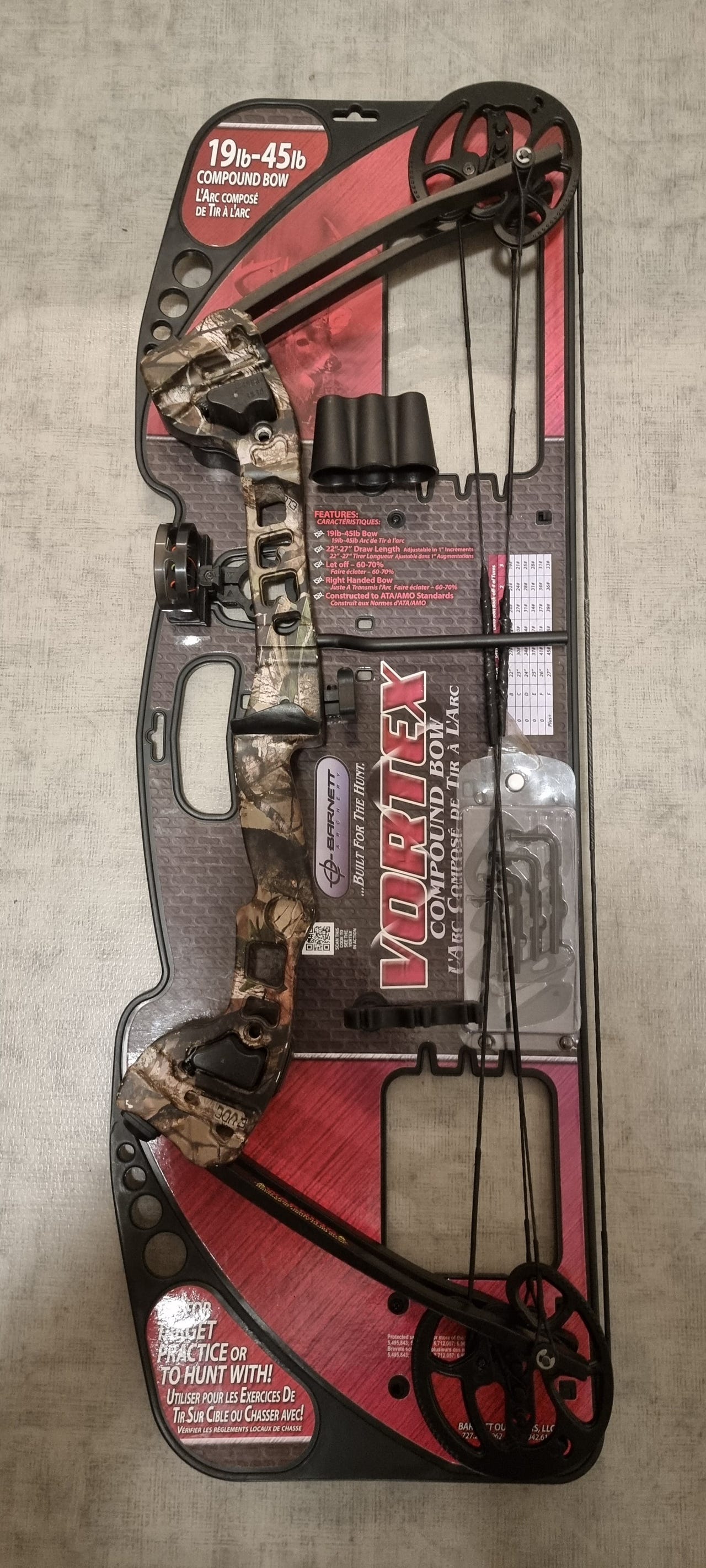 BARNETT VORTEX COMPOUND 19-45LB | FINN-torget