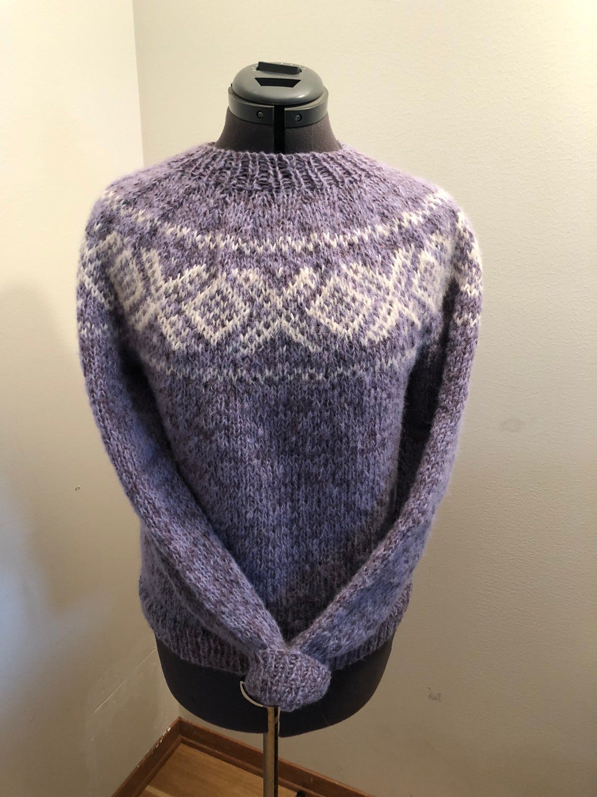 Ny håndstrikket chunky Marius | FINN.no