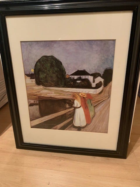 Trykk med Munch motiver | FINN torget