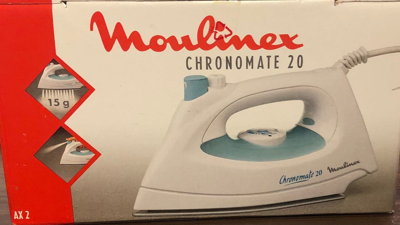 Moulinex chronomate 20 strykejern | FINN torget