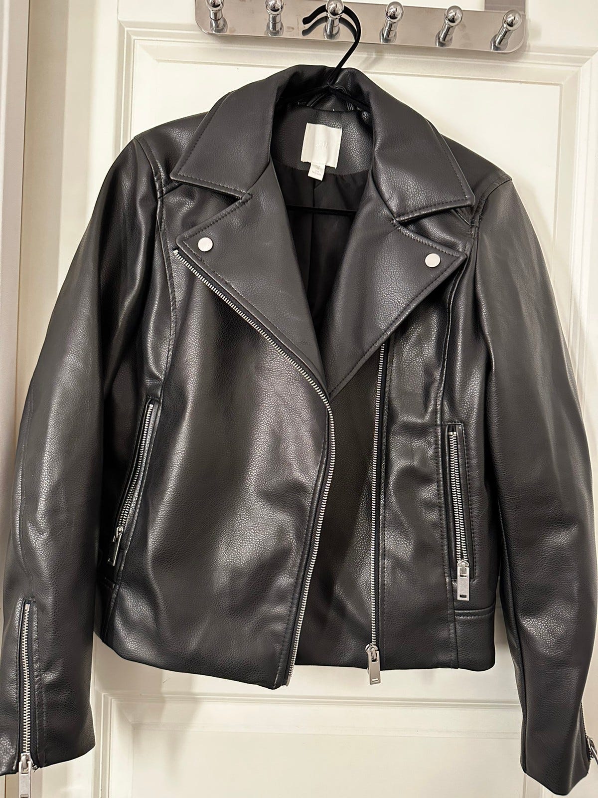 H&M leather jacket | FINN-torget