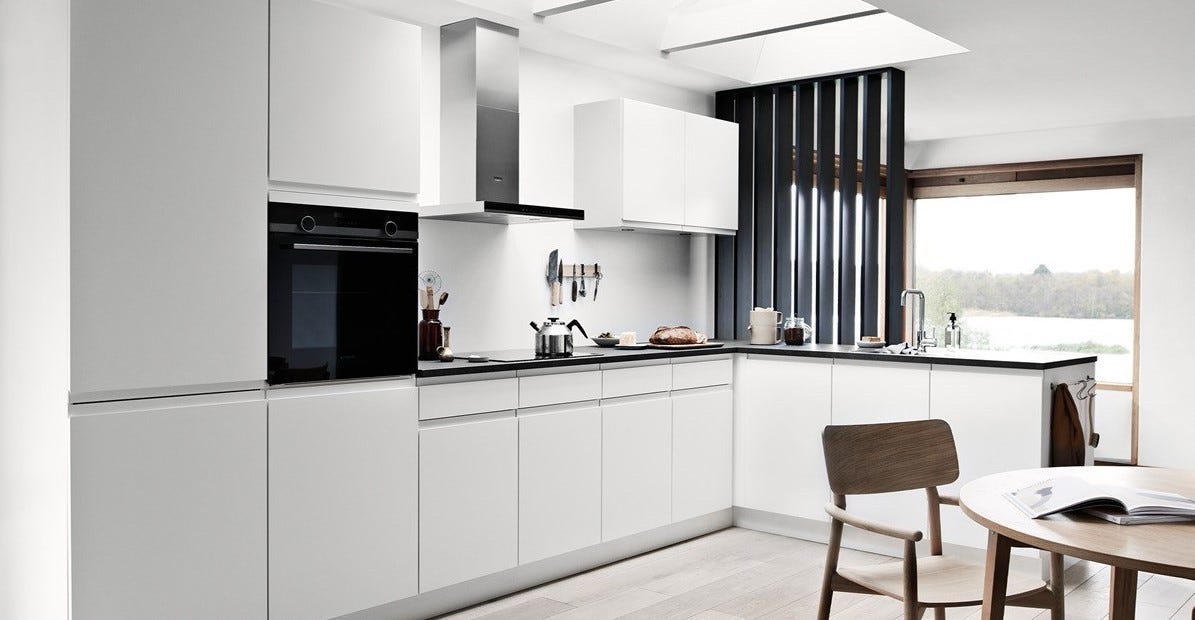 Kvik mano matt hvite fronter til innebygd kjøleskap | FINN.no