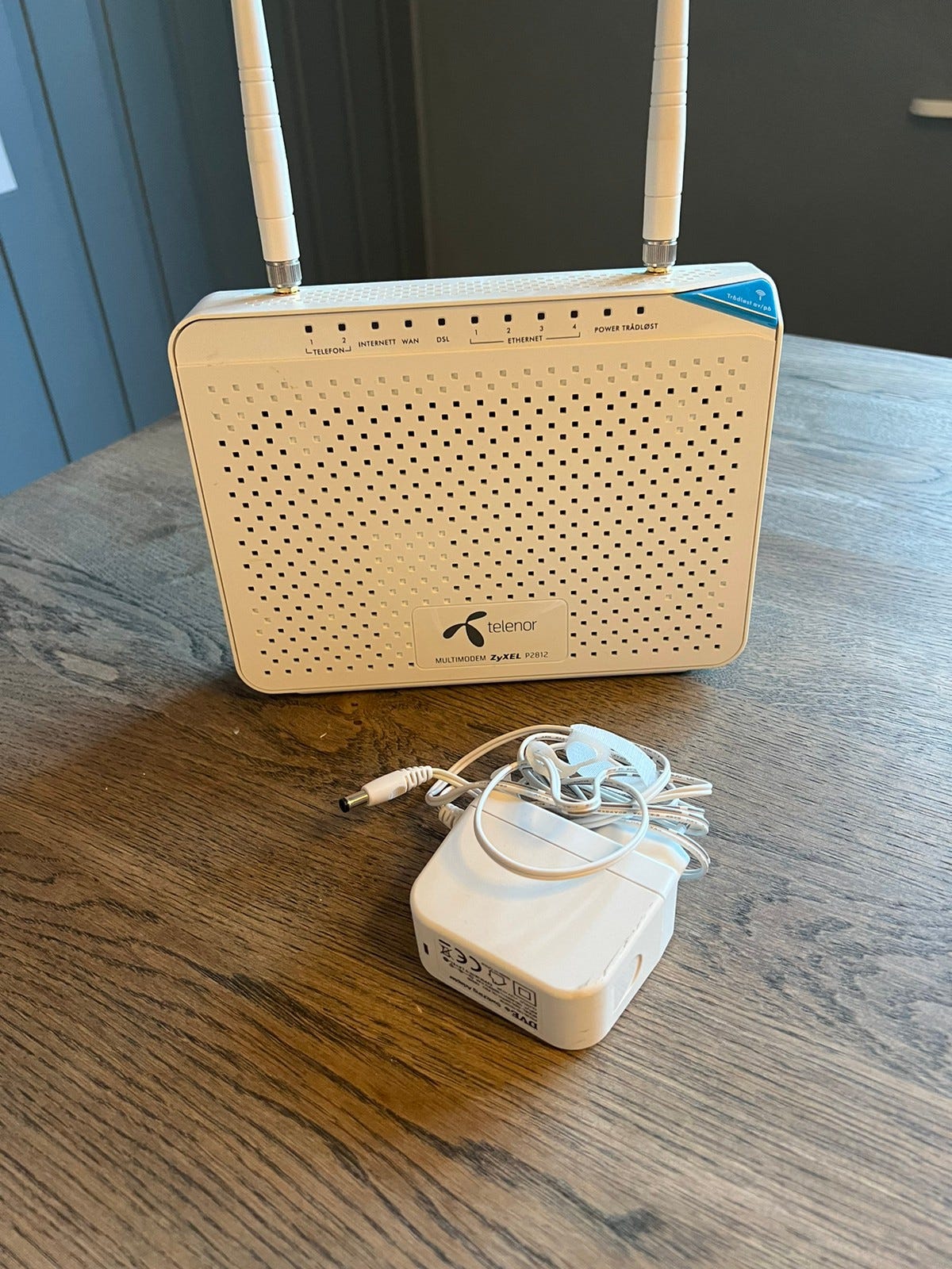 Telenor multimodem ZyXEL P2812 WiFi router | FINN.no