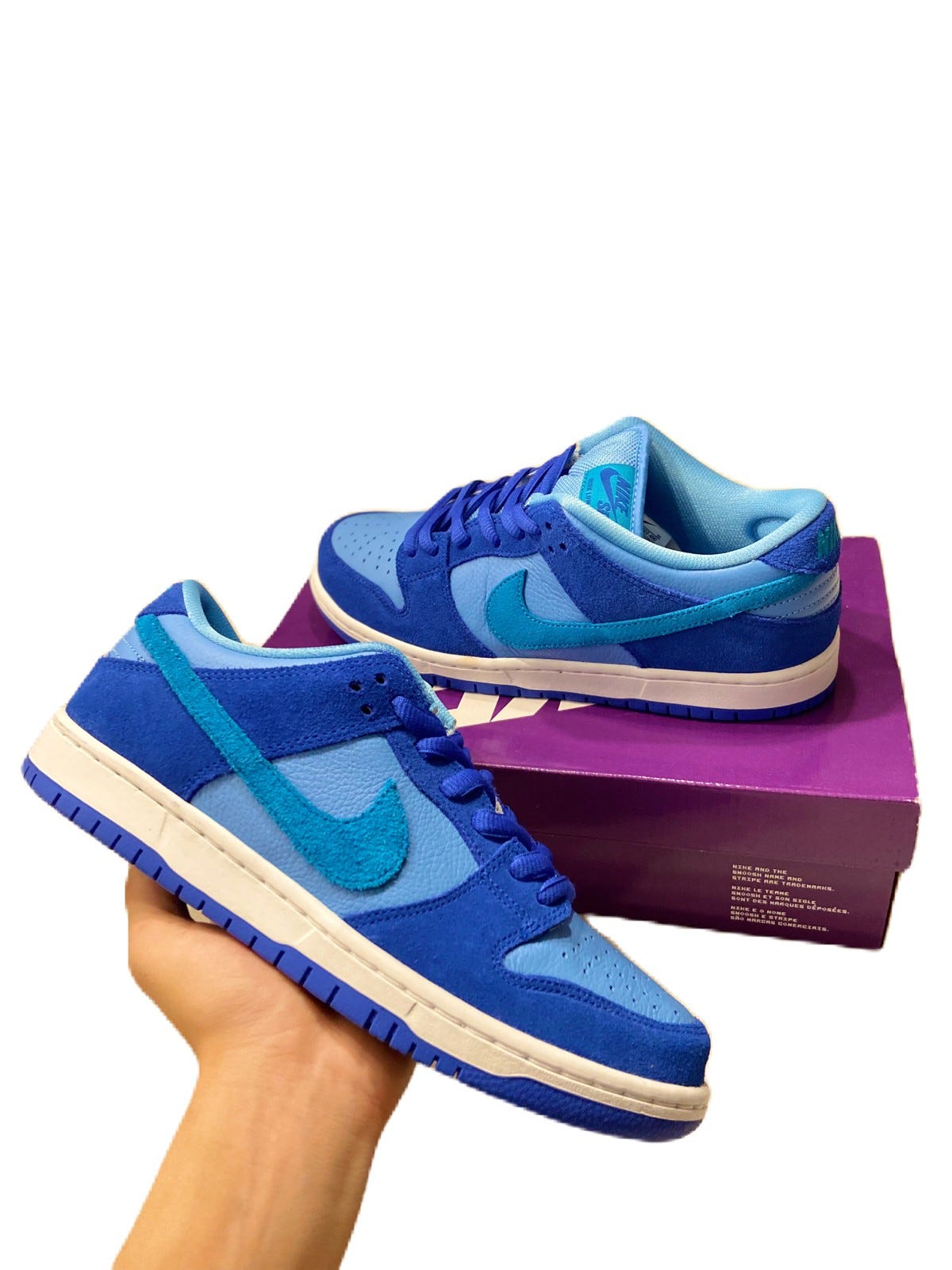 nike sb dunk blue rasberry | FINN torget