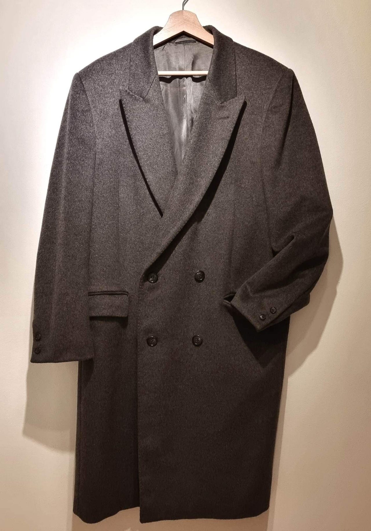 Ull/cashmere frakk | FINN-torget