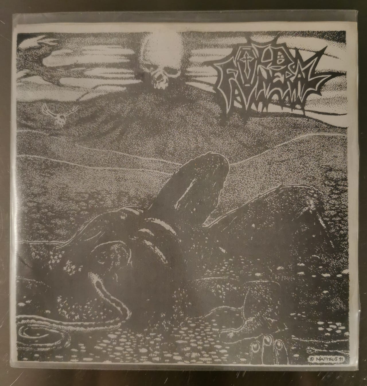 Old Funeral - Devoured Carcass 7" Ep 1991 | FINN-torget