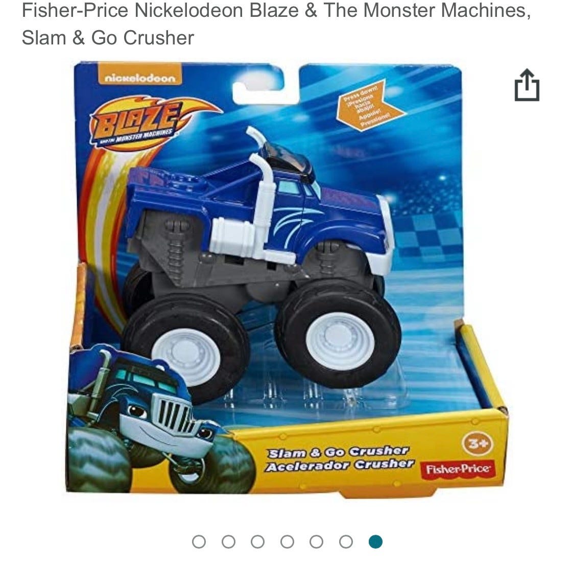 Blaze og Monster maskiner (Stor Crusher bil) | FINN-torget