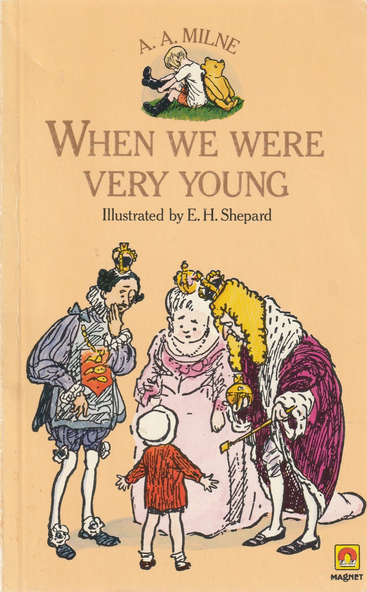 A.A. Milne When we were very young Illustratet by E.H.Shepard 1979 ...