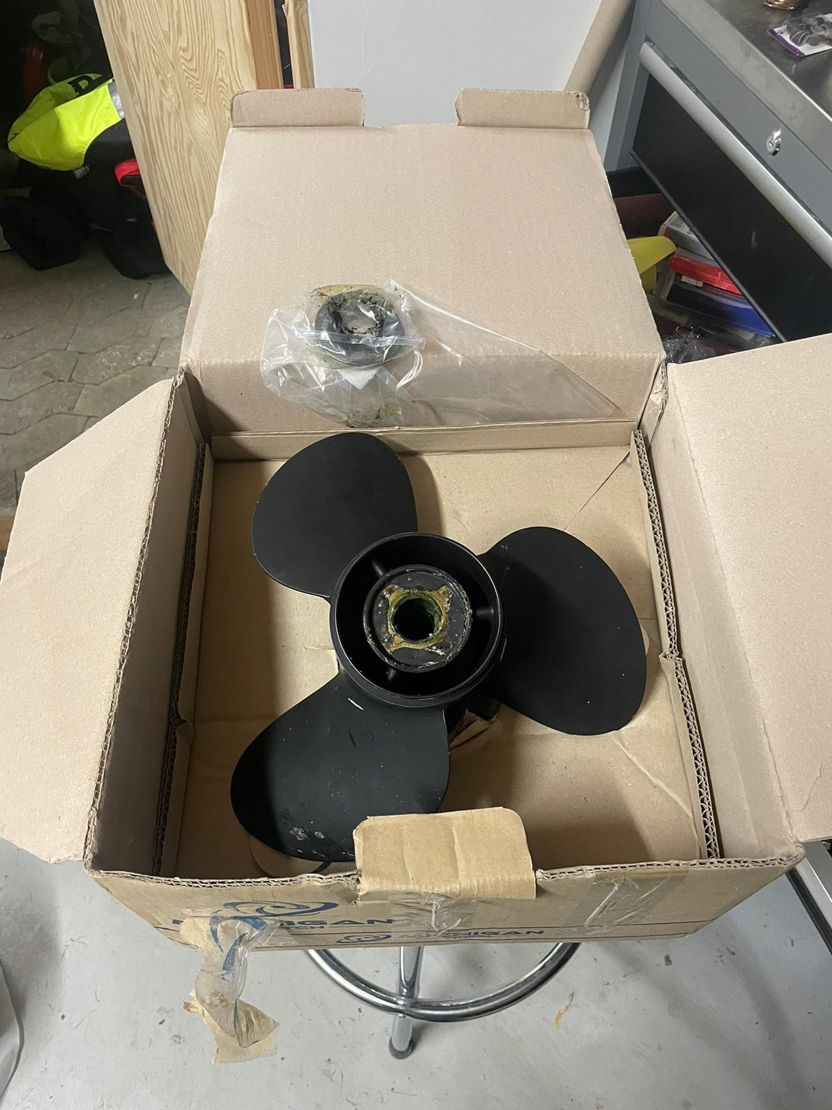 Evinrude propeller 75/90hp | FINN torget