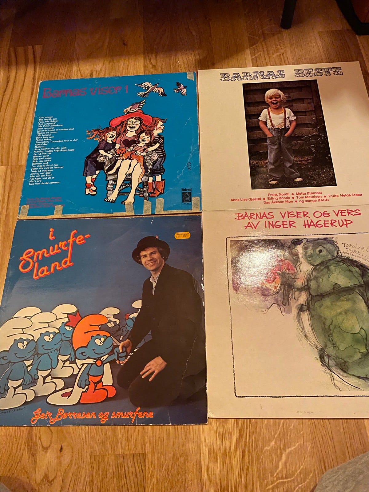 LP plater med barnesanger | FINN.no