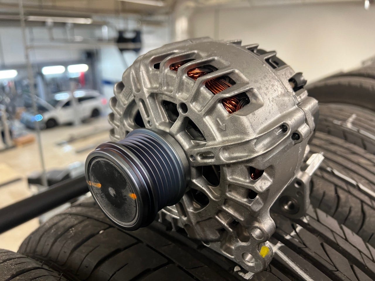Original Skoda/vw dynamo 140A | FINN-torget