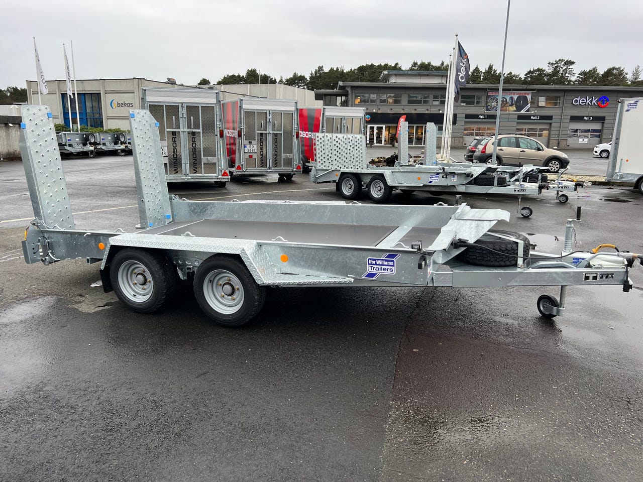 Ifor Williams GH126 Maskinhenger 3500KG KAMPANJE 87.400,- ExMva FINANS ...