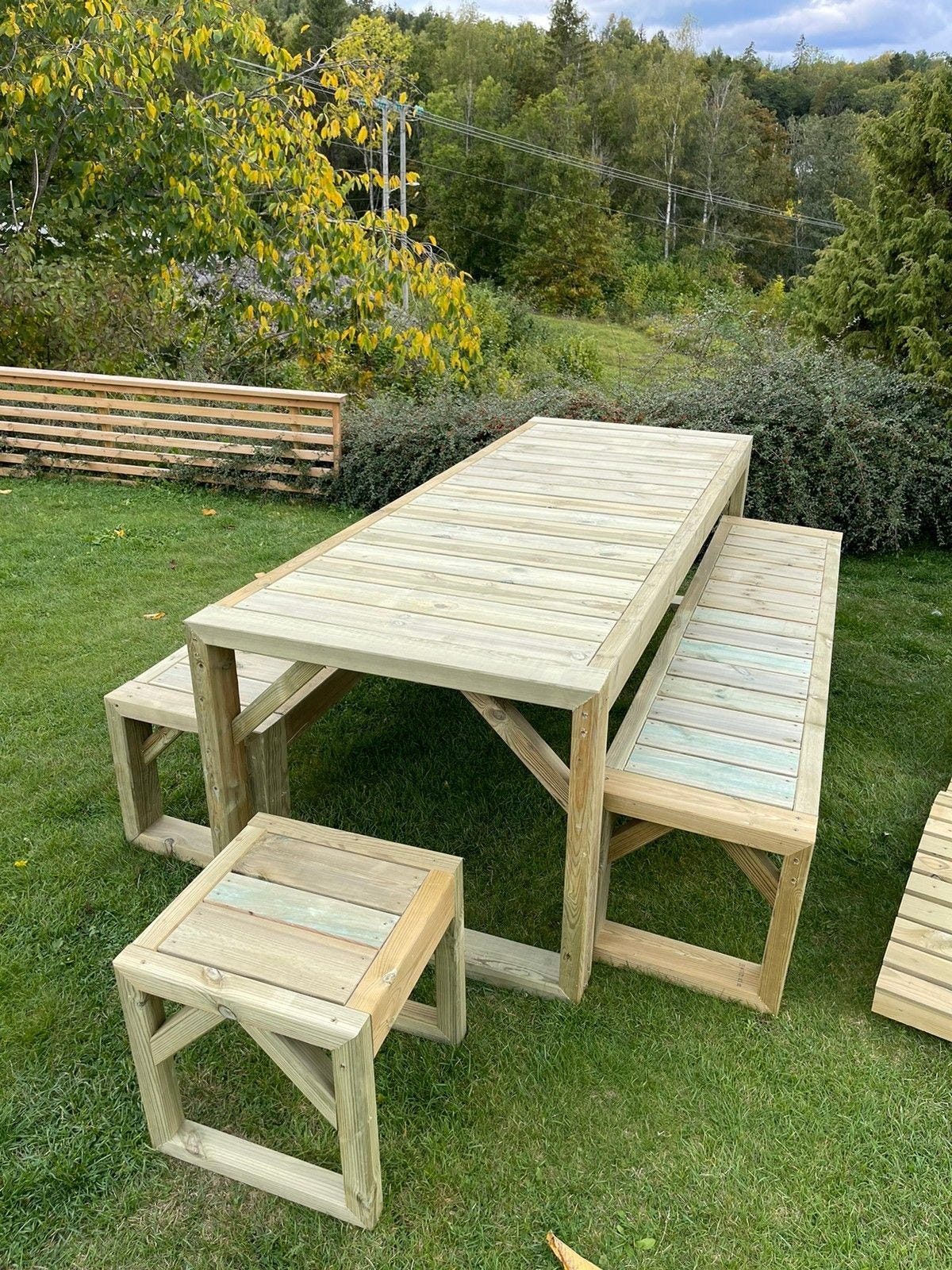 Impregnert utebord og benker | FINN-torget