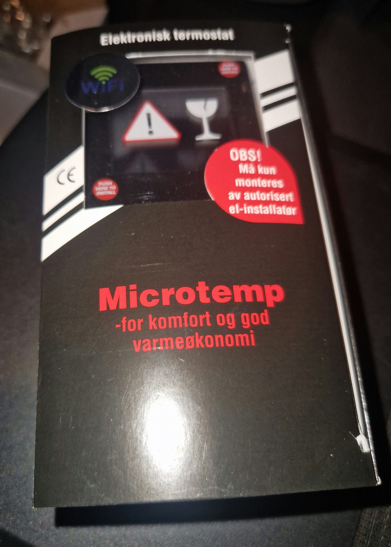 Microtemp WiFi Thermostat | FINN torget