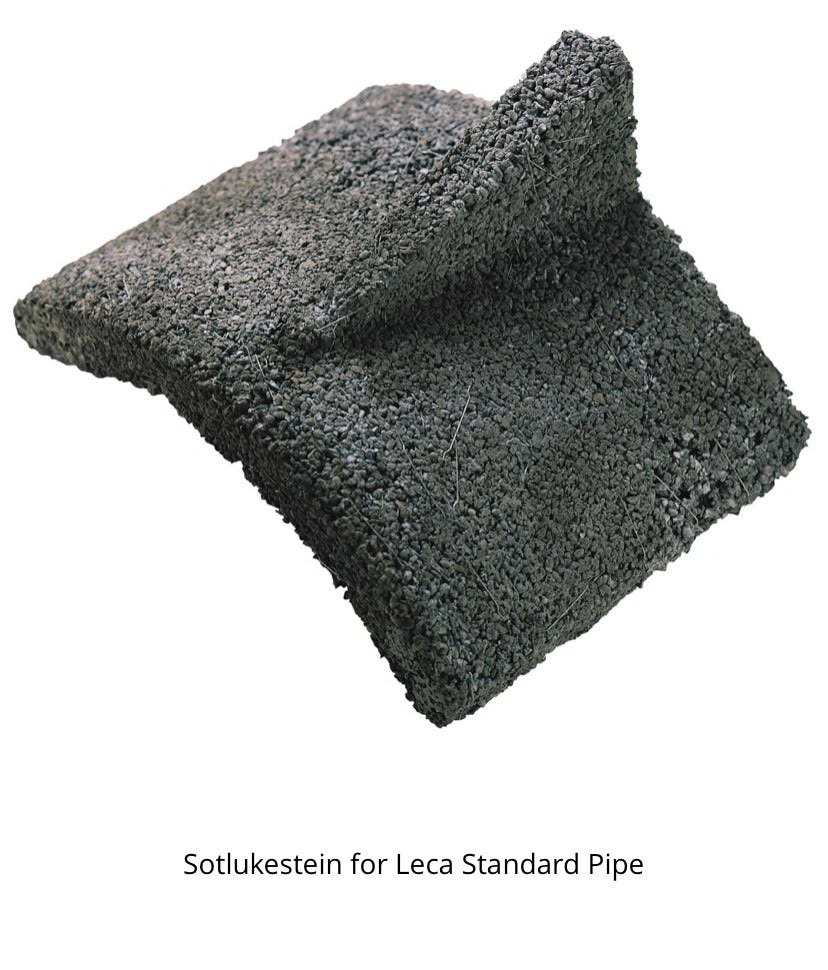 Sotlukestein Leca pipe | FINN torget