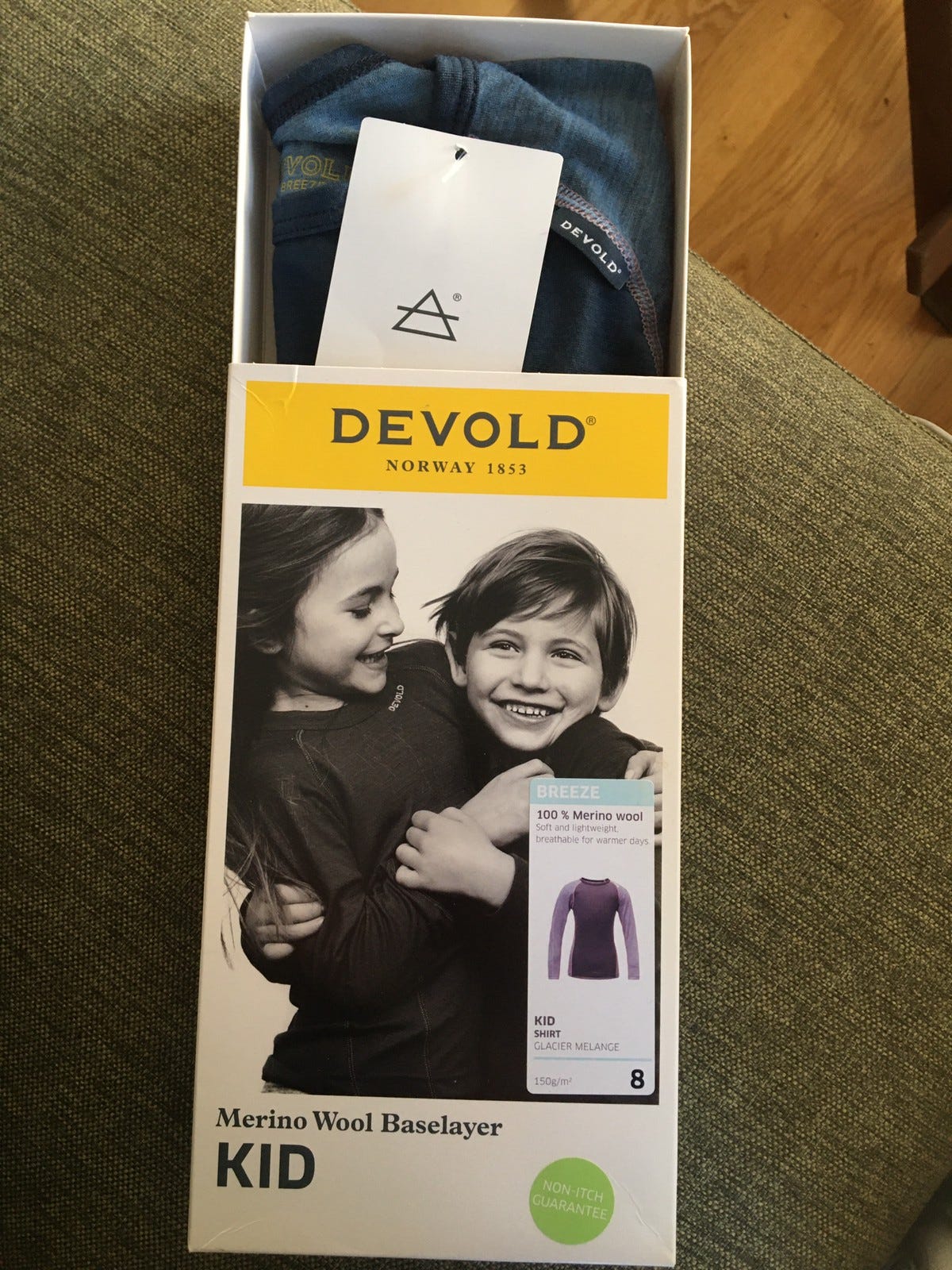 NY Devold ull overdel, gutt str. 8år | FINN torget