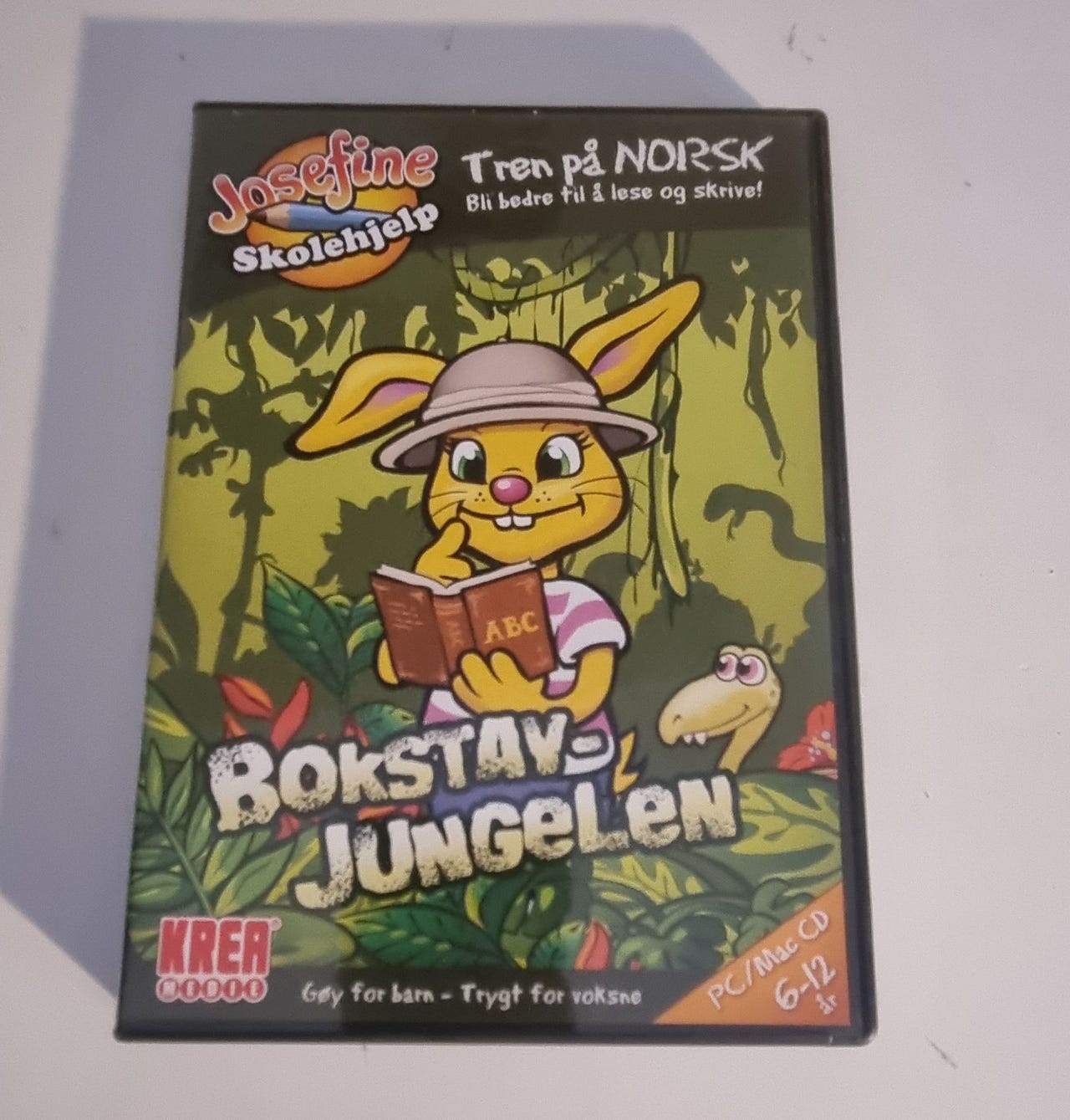 Josefine Skolehjelp - Bokstavjungelen - Pent PC barne-spill / 6-12 år ...