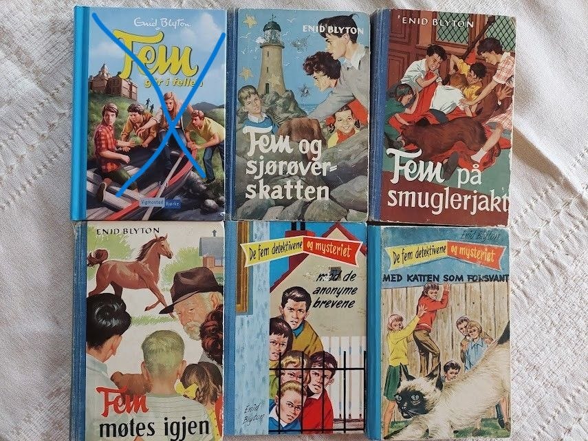 Bøker i fem serien av Enid Blyton | FINN.no