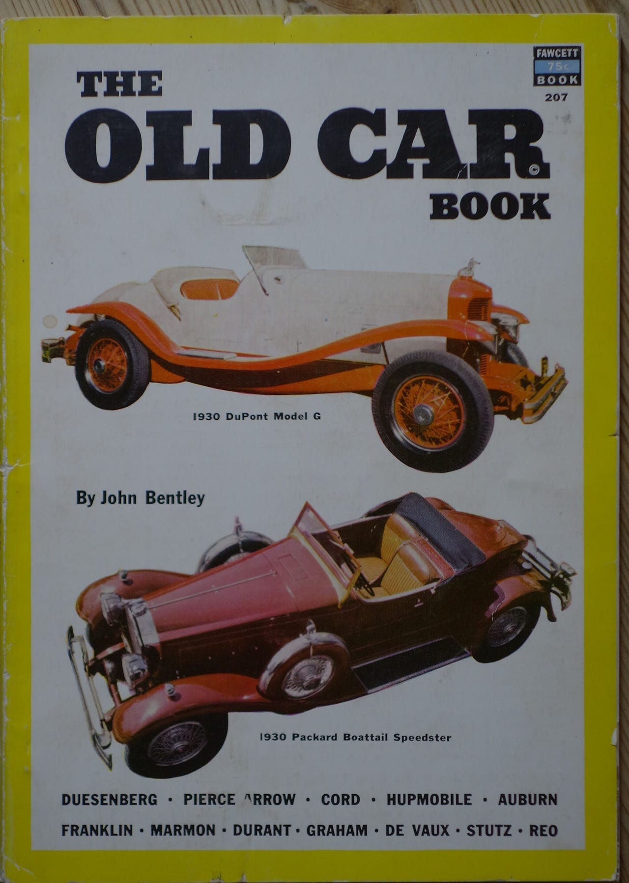 The OLD CAR book fra Fawcett fra 1953 USA biler 1926-35 | FINN torget