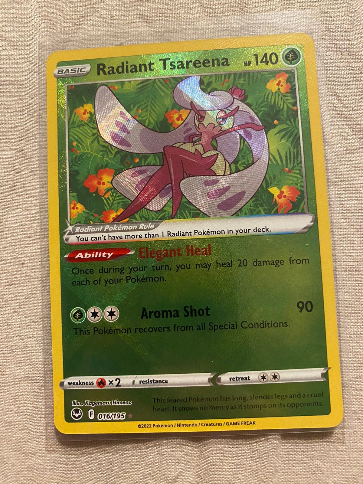 Radiant Tsareena 016/195 | FINN.no