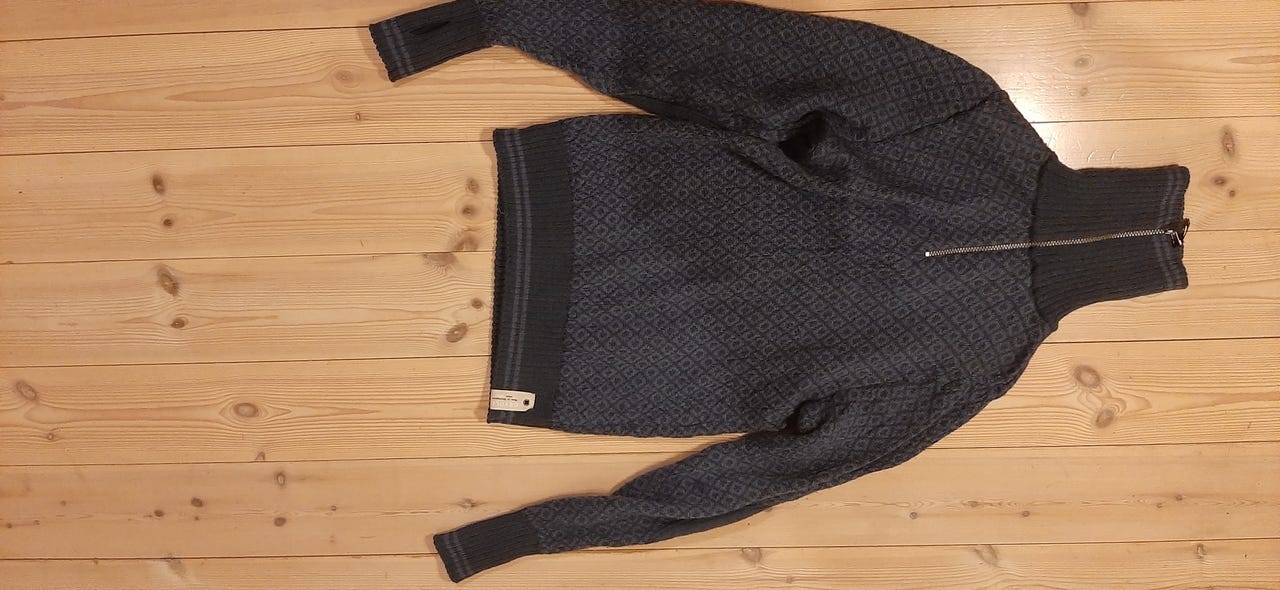 Devold ullgenser Slogen Zip Neck Small S | FINN-torget