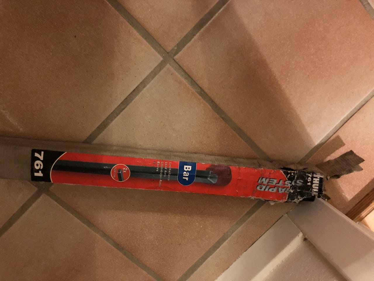 Thule SquareBar 761 (2stk) 106 cm lange | FINN.no