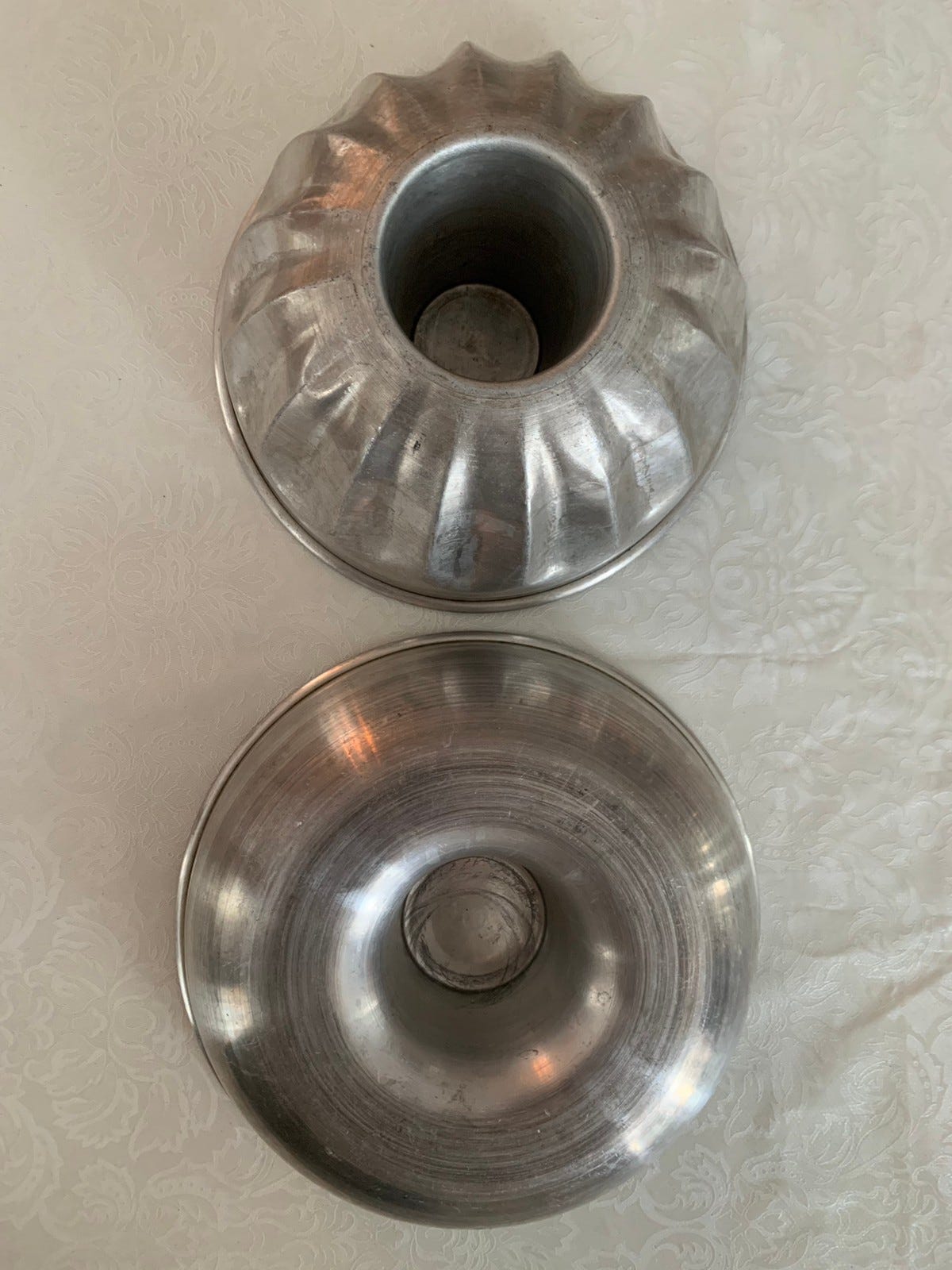 vintage aluminiumsformer, puddingformer | FINN torget