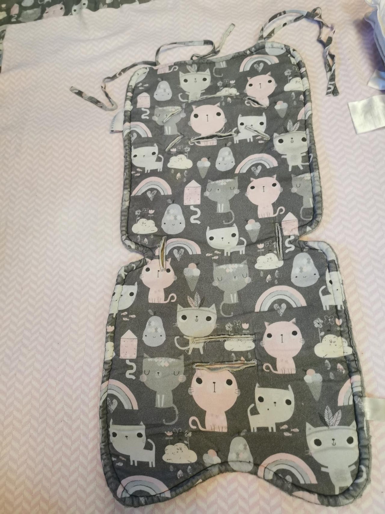 Sittepute/sitteunderlag til barnevogn, Universal (bambus) | FINN.no