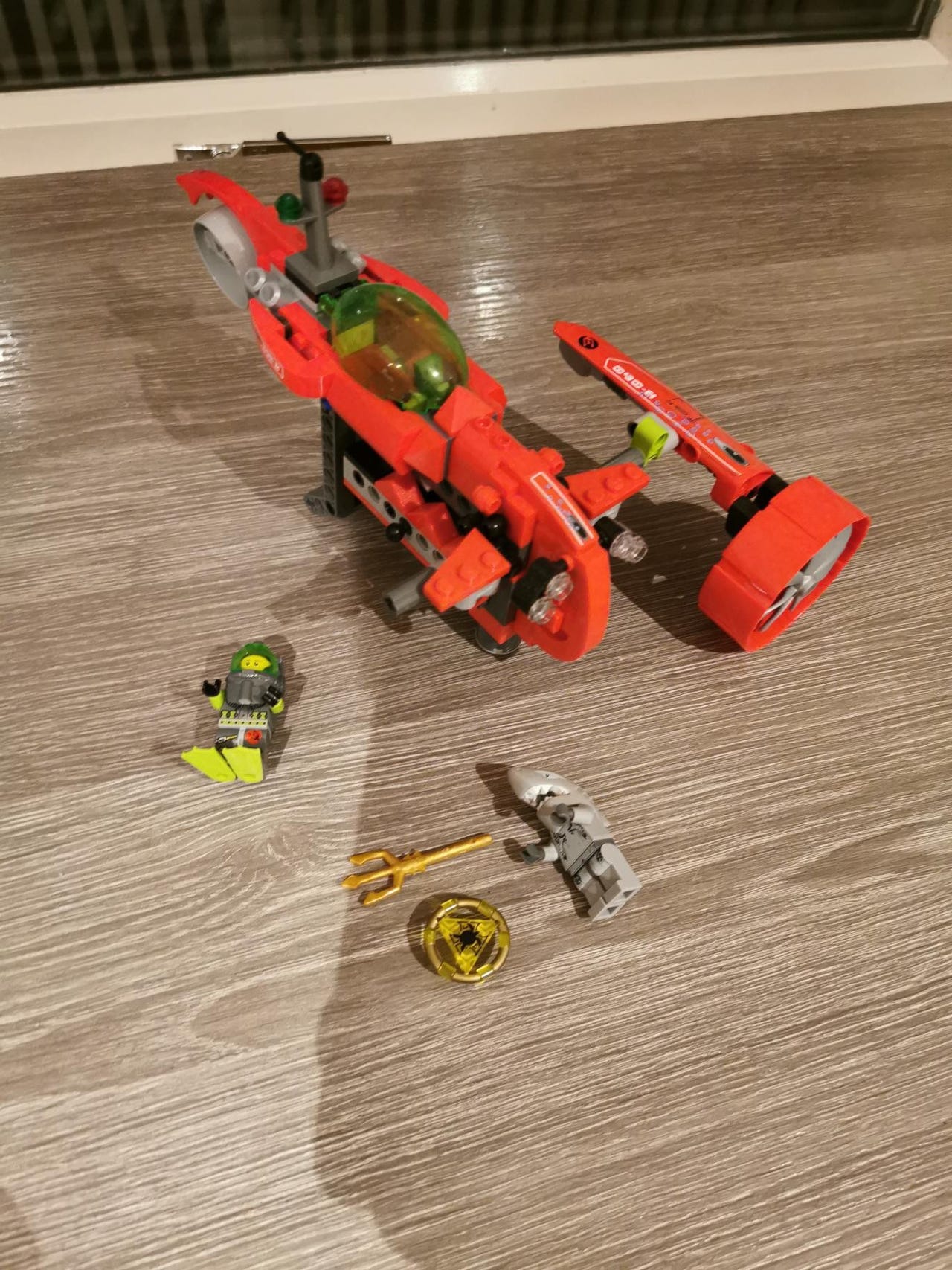 LEGO 8060, Turbodrevet ubåt, LEGO® Atlantis År 2009 | FINN-torget