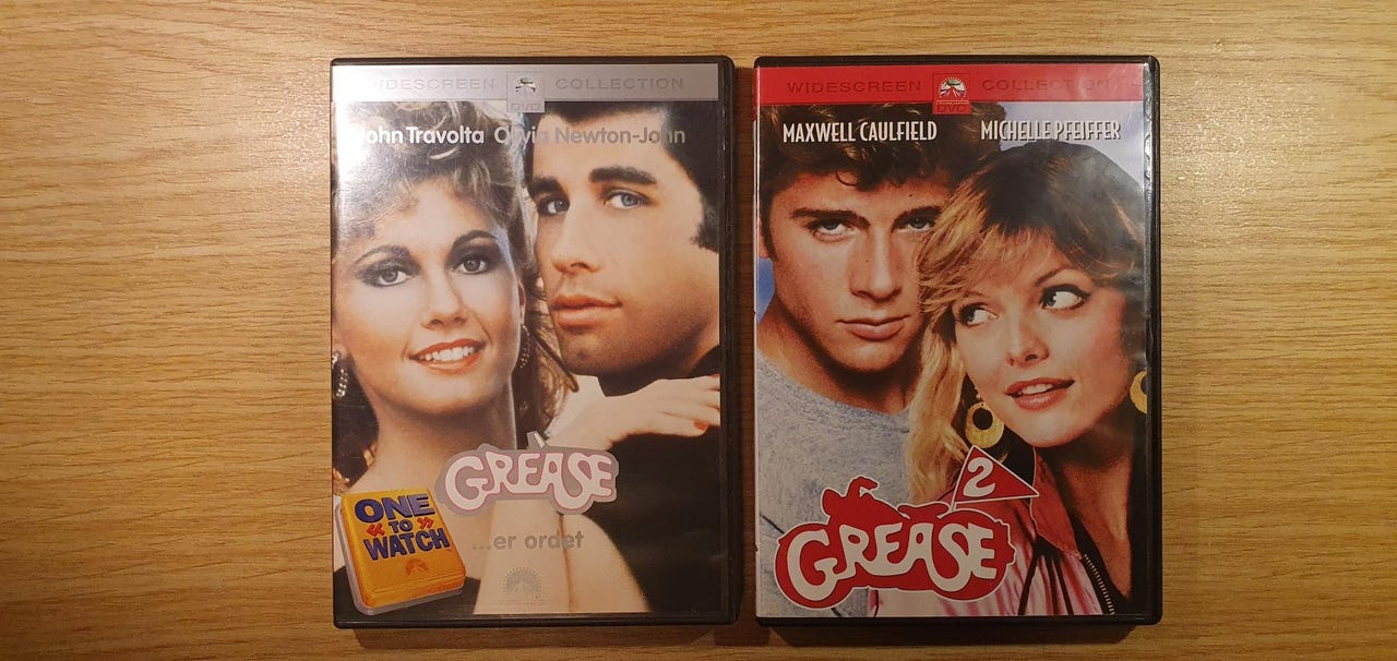 Grease 1 & 2 (Widescreen Collection) DVD Filmer | FINN-torget