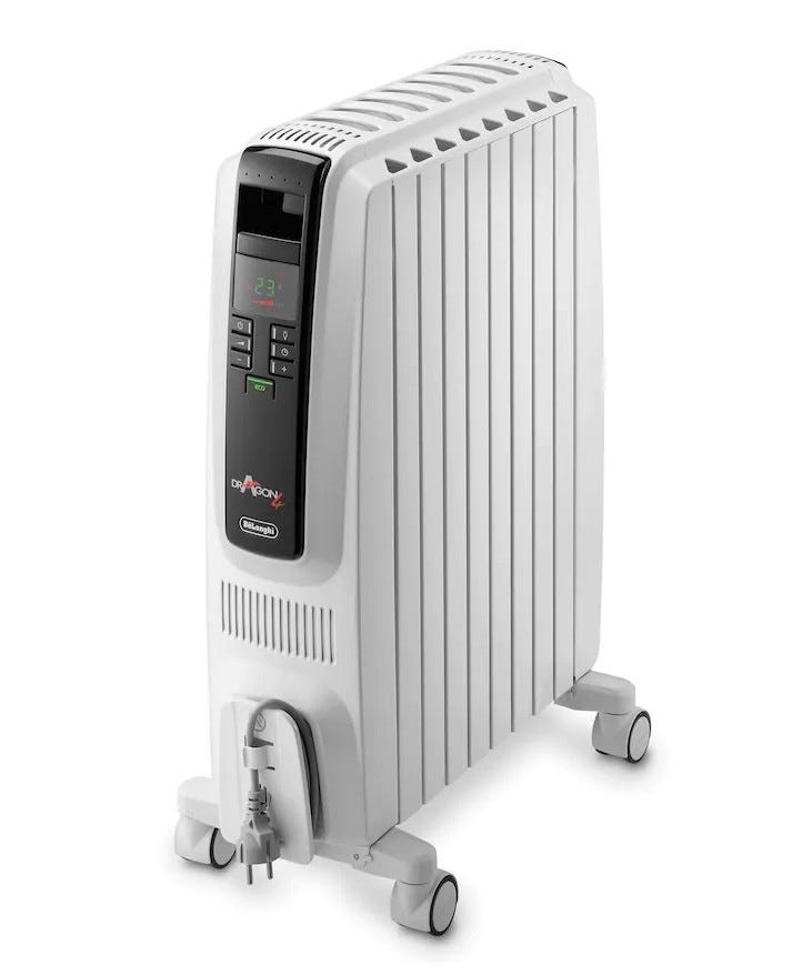 DeLonghi Dragon 4 - oljefylt radiator m eco. | FINN.no
