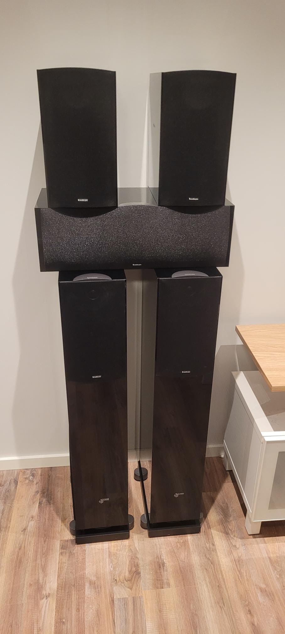 Audio pro blue diamond v.2 5.2 surround høytalere | FINN-torget