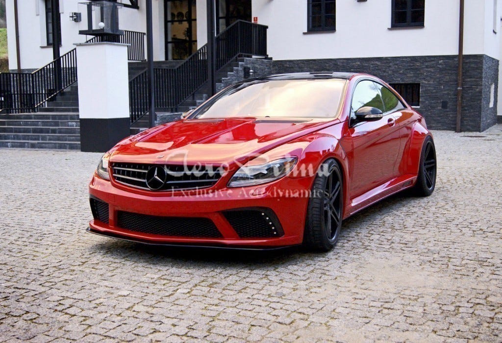 MERCEDES CL C216 W216 - AMG WIDE-BODY KIT | FINN-torget