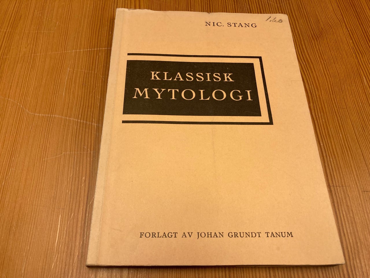 Nic. Stang : KLASSISK MYTOLOGI | FINN-torget