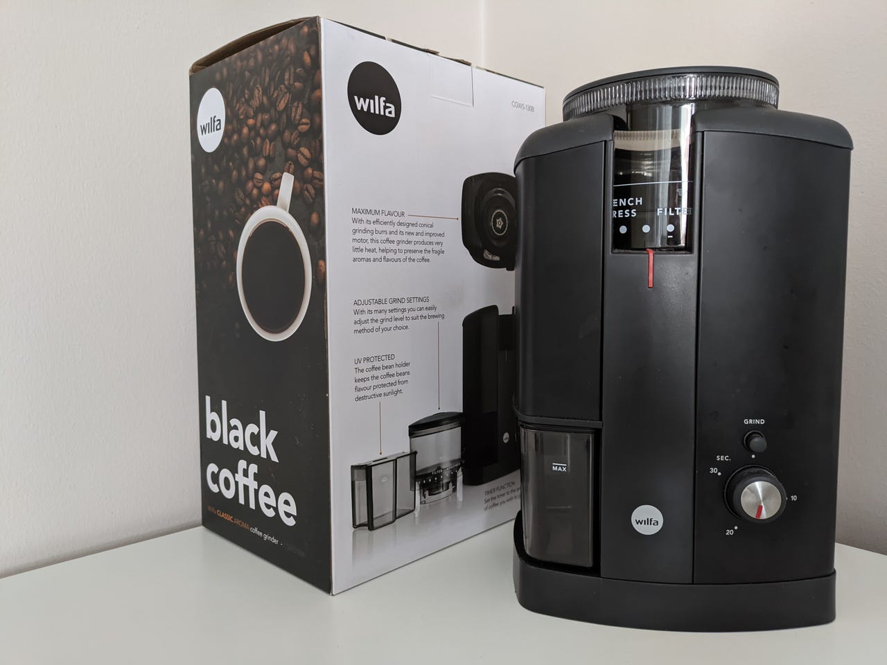 Wilfa Svart Aroma kaffekvern CGWS130B | FINN-torget