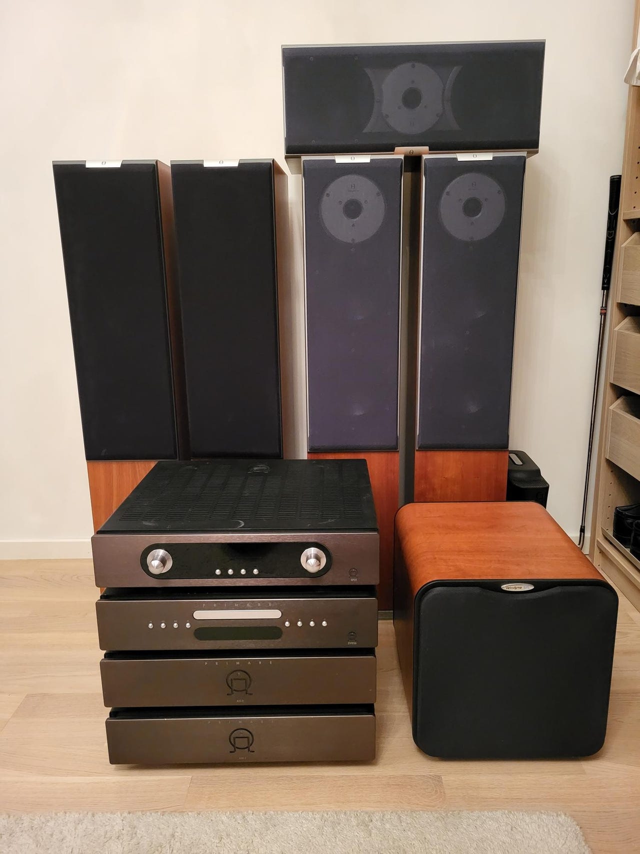 Selger hjemmekino utstyr, primare, audiovector, velodyne. | FINN torget