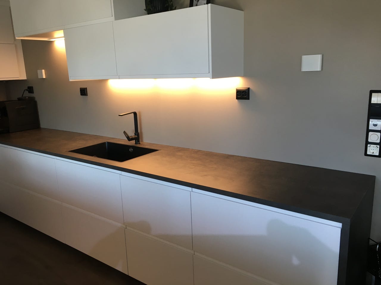 Benkeplate IKEA med underlimt vask | FINN-torget