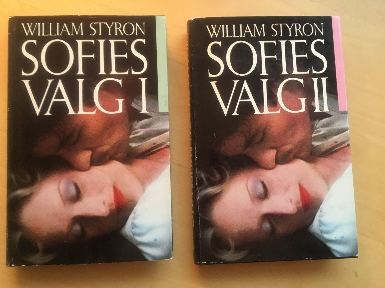 William Styron: "Sofies valg I" og "Sofies valg II". | FINN-torget