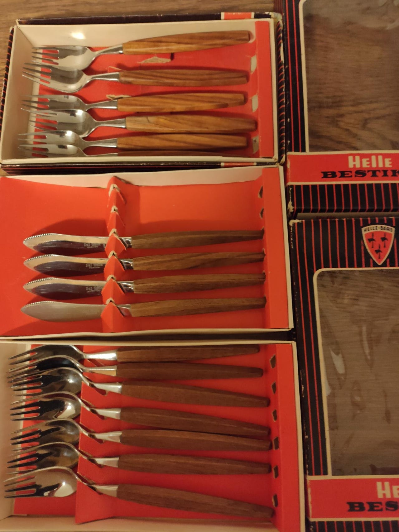 Helle Bard Palisader bestikk og muligens teak | FINN-torget